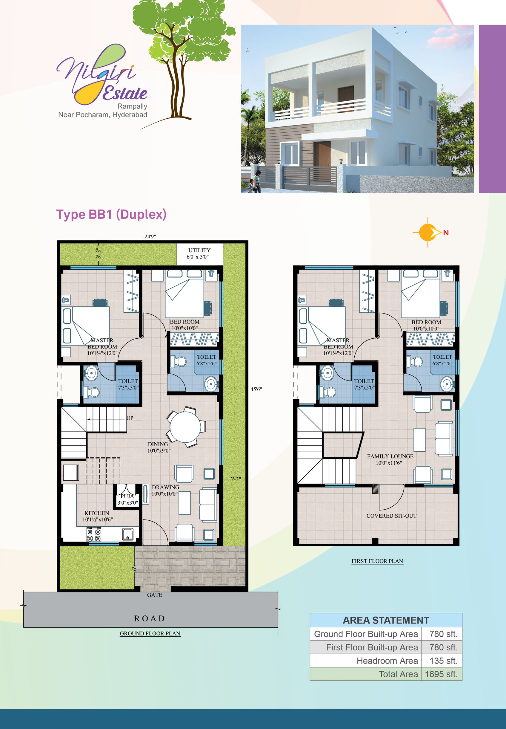 Affordable flats and independent villas by Modi Properties in Hyderabad. | modi builders ...